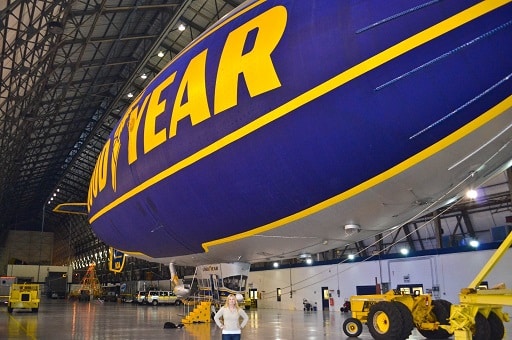 Goodyear Blimp, Akron, Ohio - Photo of the Day - RTW in 30 Days | Round ...