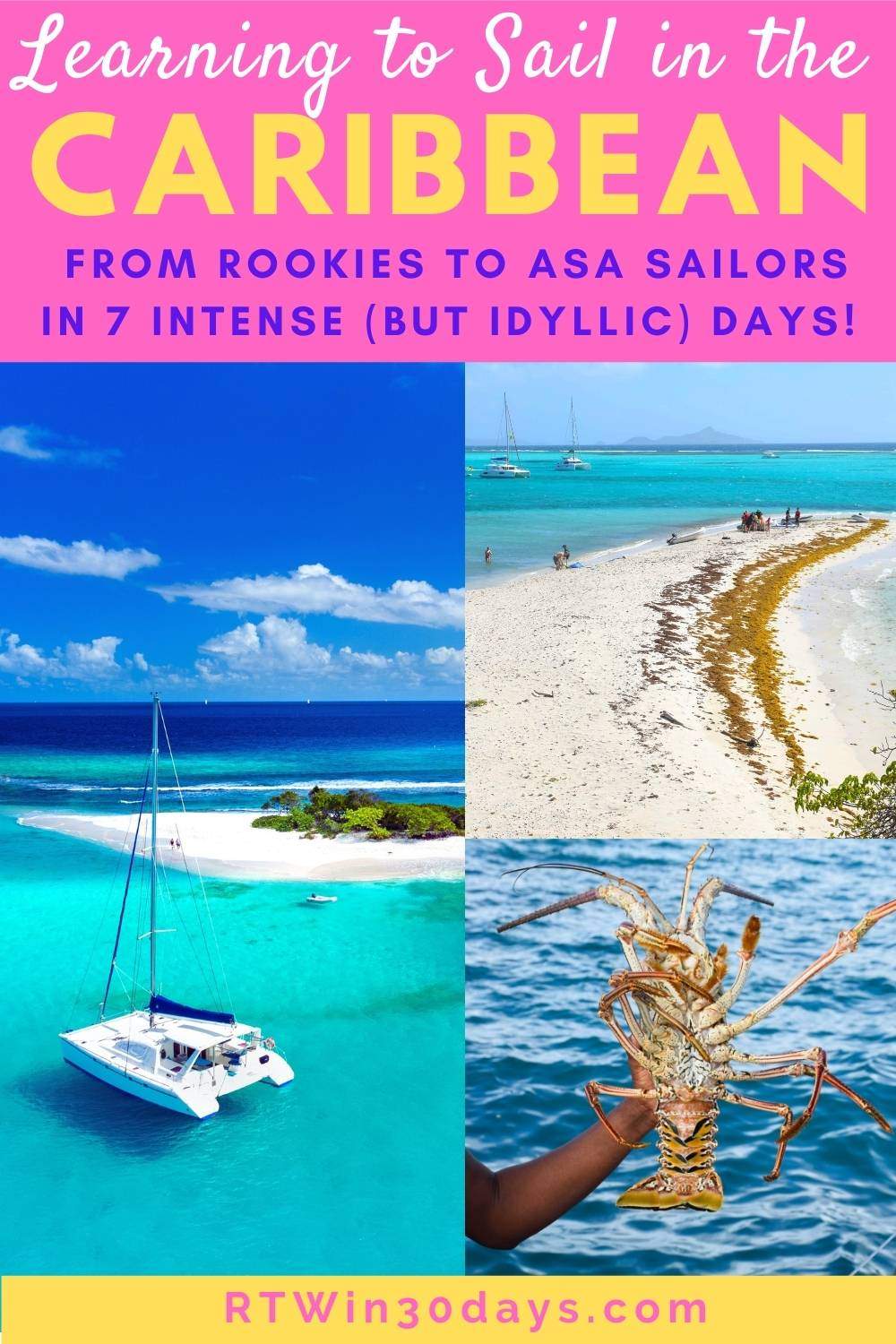 A Learn to Sail Caribbean Vacation: Rookie to ASA Sailor in 7 Days