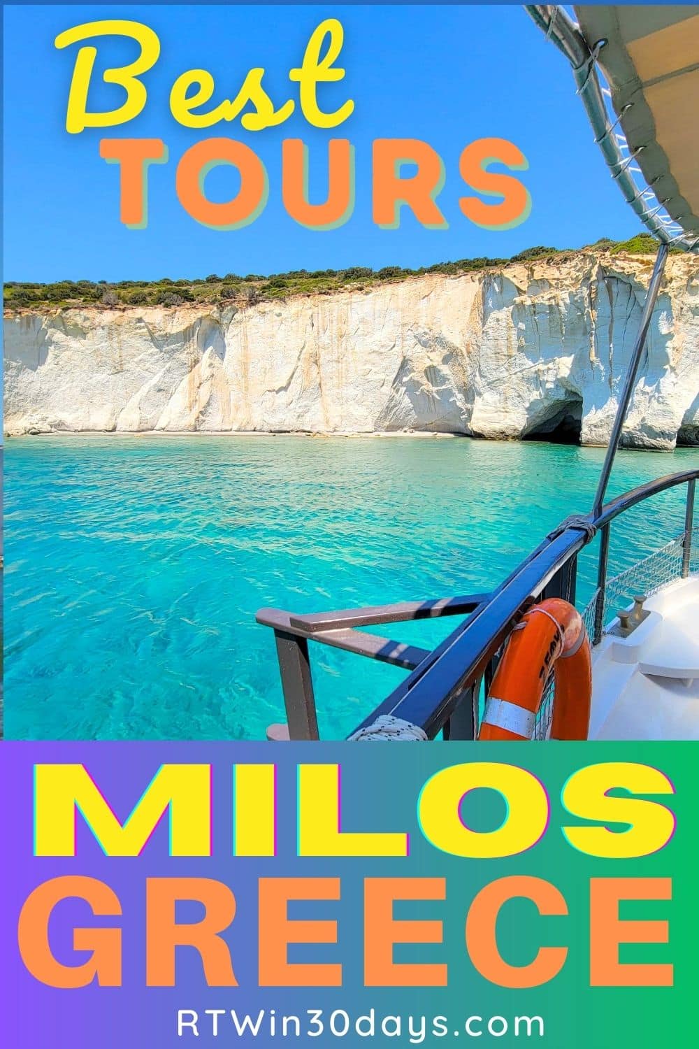 These 5 Awesome Milos Boat Tours Are The Perfect Day at Sea in Greece
