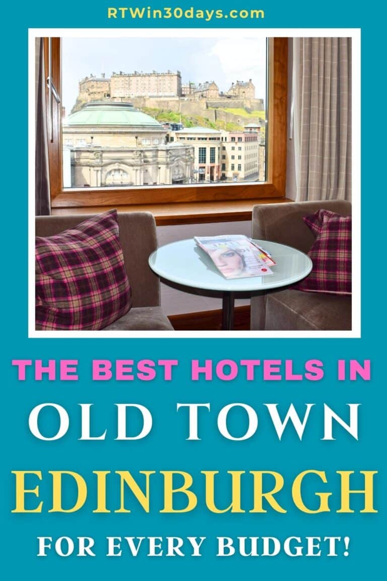 The Best Edinburgh Hotels in Old Town (for Easy Exploring!)