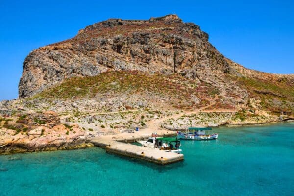Crete's Stunning Gramvousa Island is Home to an Ancient Fortress and a ...
