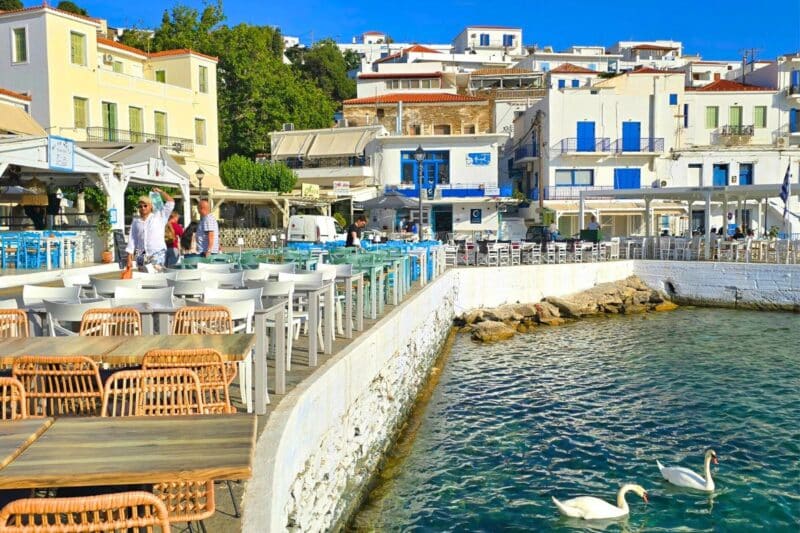 The Cycladic Island of Andros is Home to the Most Picturesque Capital ...