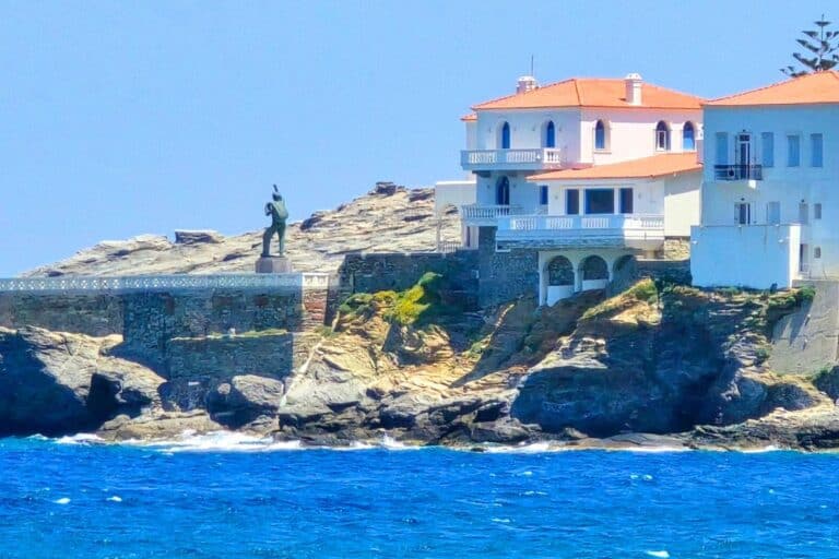 The Cycladic Island of Andros is Home to the Most Picturesque Capital ...